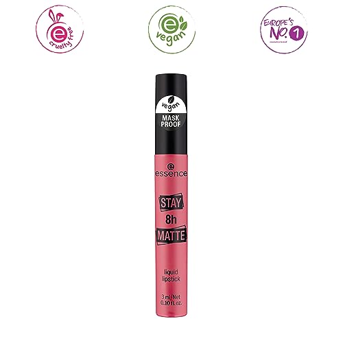 Essence STAY 8h MATTE Liquid Lipstick 04