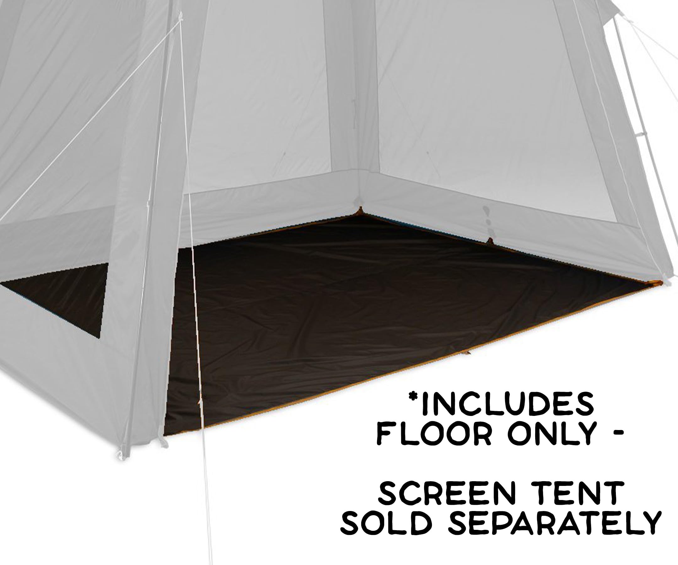 Eureka! NoBugZone Floor Accessory (Compatible with, but Not Included—The NoBugZone Screen House Tent and NoBugZone 3-in-1 Camping Shelter—Both Sold Separately)