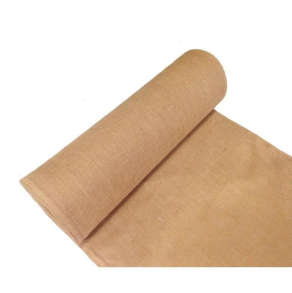 Sandbaggy Burlap Fabric Roll | 1 Roll - 40 inch Width by 300 ft Length | 30% Thicker Than Competition | Constructed from Industrial Grade Burlap Fiber | Great for Home Decor & Weddings, Plant Covers