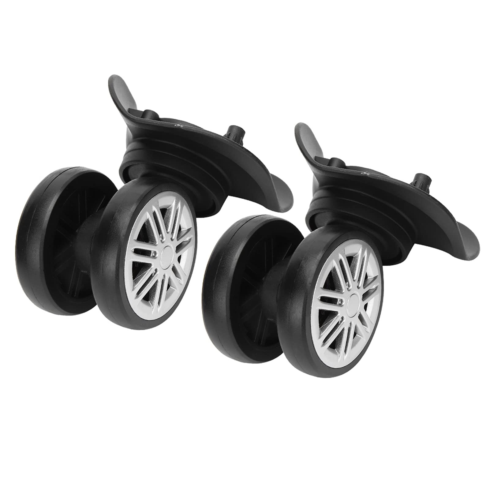 Drawbar Box Wheel,Mute Double Row Large Suitcase Wheel Wear Resistant Luggage Replacement Accessory