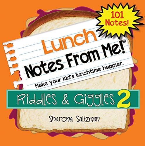 Notes From Me! 101 Tear-Off Lunch Box Notes for Kids, Riddles & Giggles Vol. 2, Fun & Educational, Motivational, Thinking of You, Back to School Essential, Bored Kids Activity, Ages 8+