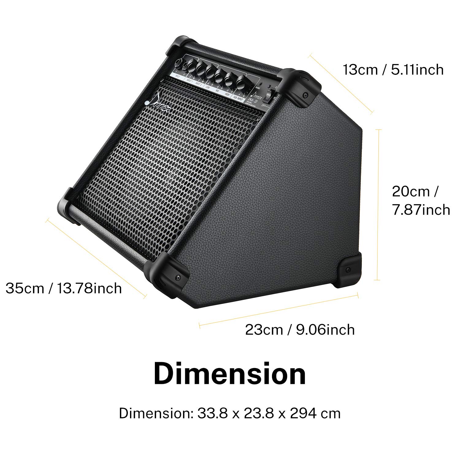Donner DEP-45 Digital Piano Ultrathin with Pedal and Stand + DKA-20 Keyboard Amplifier