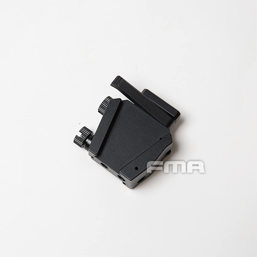 FMA Tactical Aluminum Helmet NVG Flip Mount Adapter for NVG Night Vision Goggles (BK)