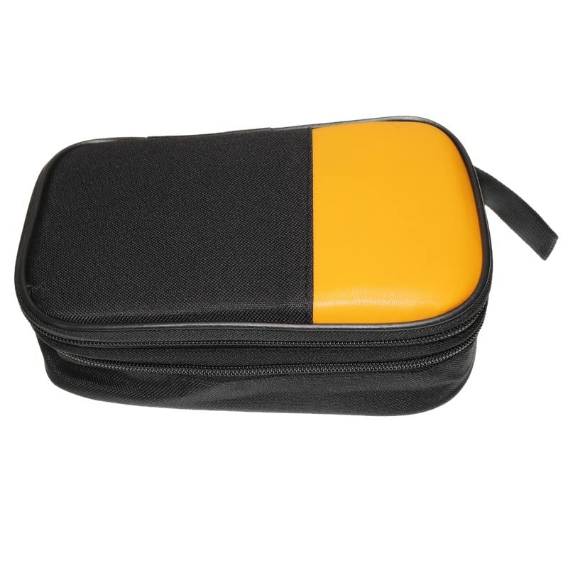 Double Pocket Carrying Case/Bag for Multimeters Fits Fluke UNI-T Others 002762 Automation247