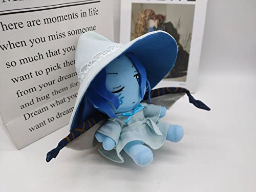 Gaoxyima: Cute Ranni Anime Plush Doll Figure, Witch Hat Character, Medium Fumo Stuffed Plushie