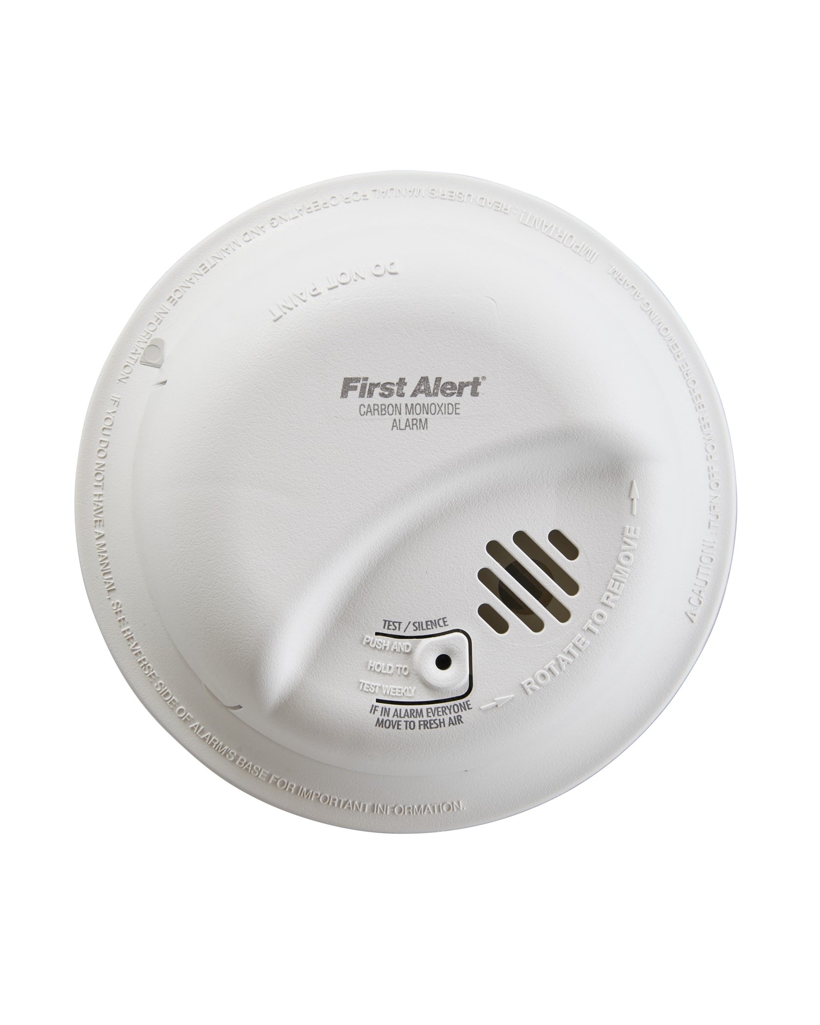 FIRST ALERT BRK CO5120BN Hardwired Carbon Monoxide (CO) Detector with Battery Backup , White