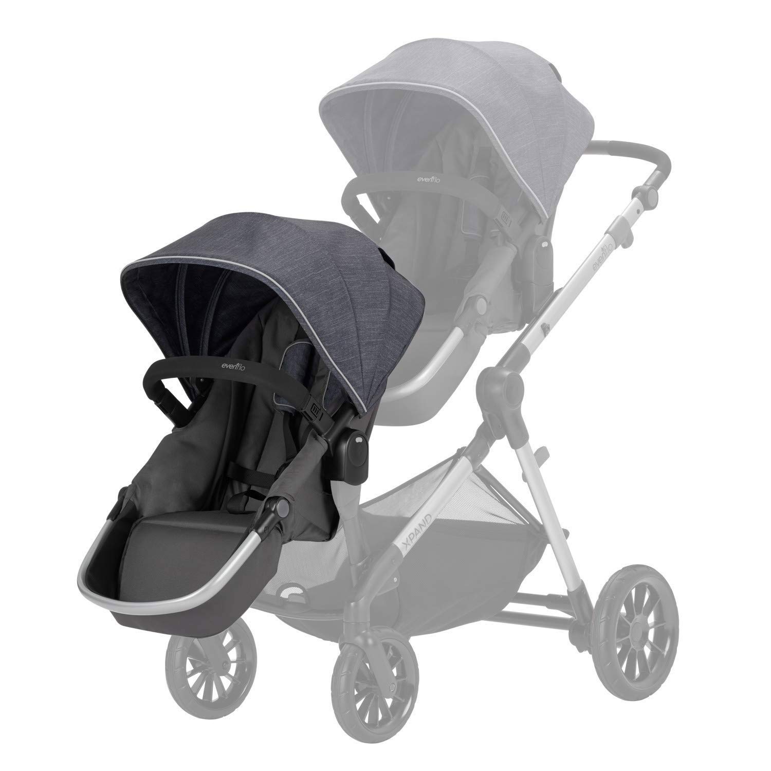 Evenflo Pivot Xpand Stroller Second Seat, Roan, Compatible with Pivot Xpand Modular Travel System & Modular Stroller
