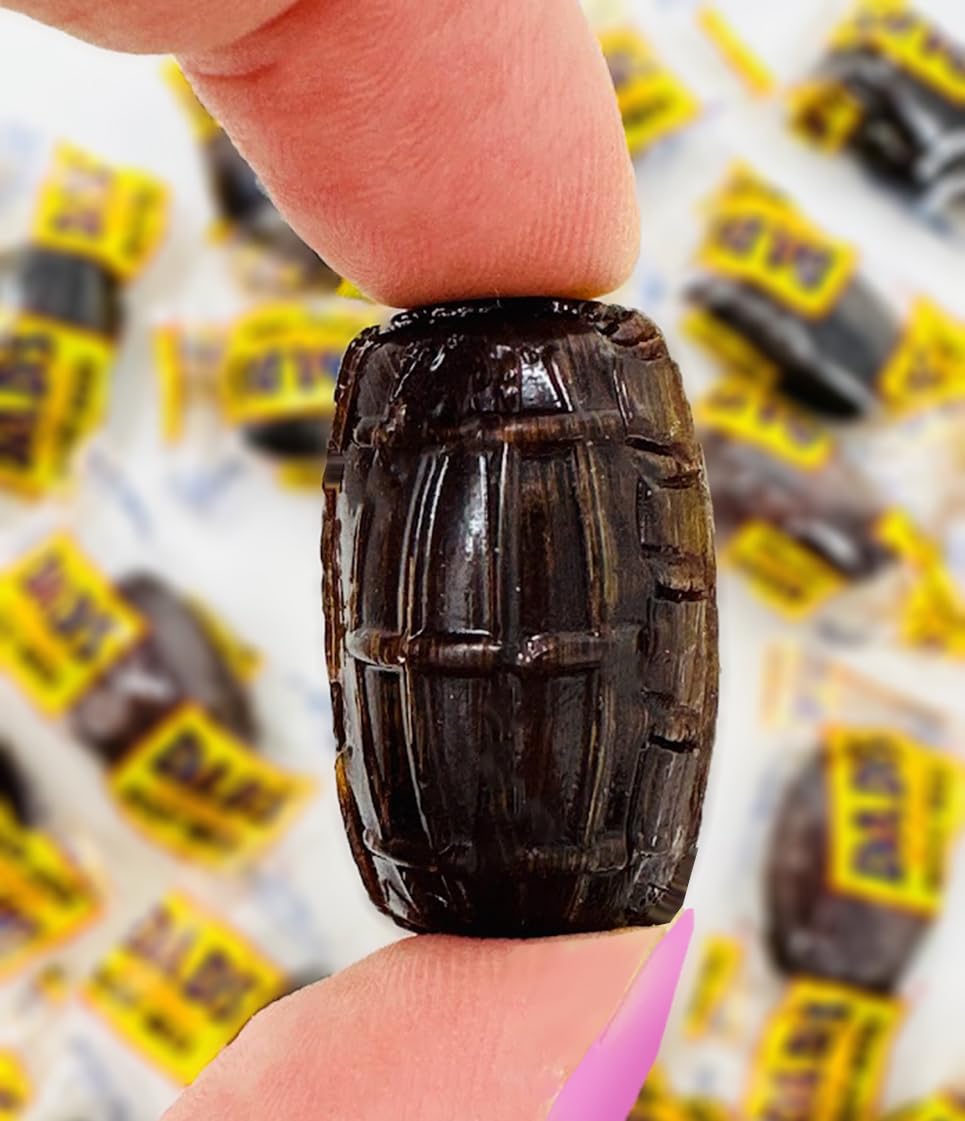 Dad's Wrapped Rootbeer Barrels | Hard Candy | Old Fashioned Bulk candies | 1 pound