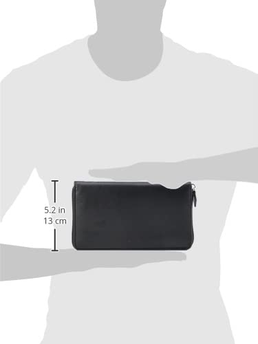 Filofax Saffiano Zippered Diary Black
