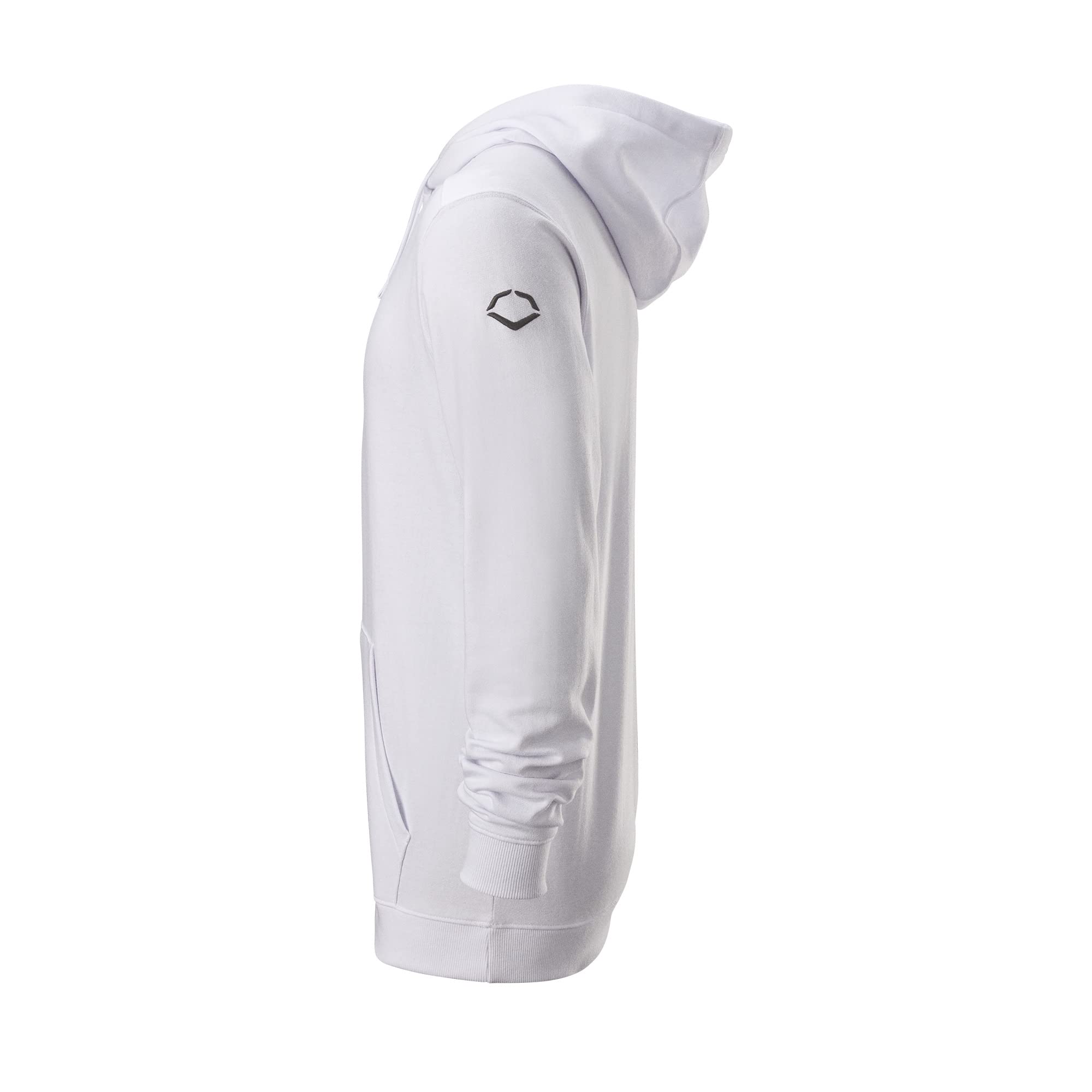 EvoShield Men's Sideline Hoodie Relaxed Fit, Team White, XXX-Large