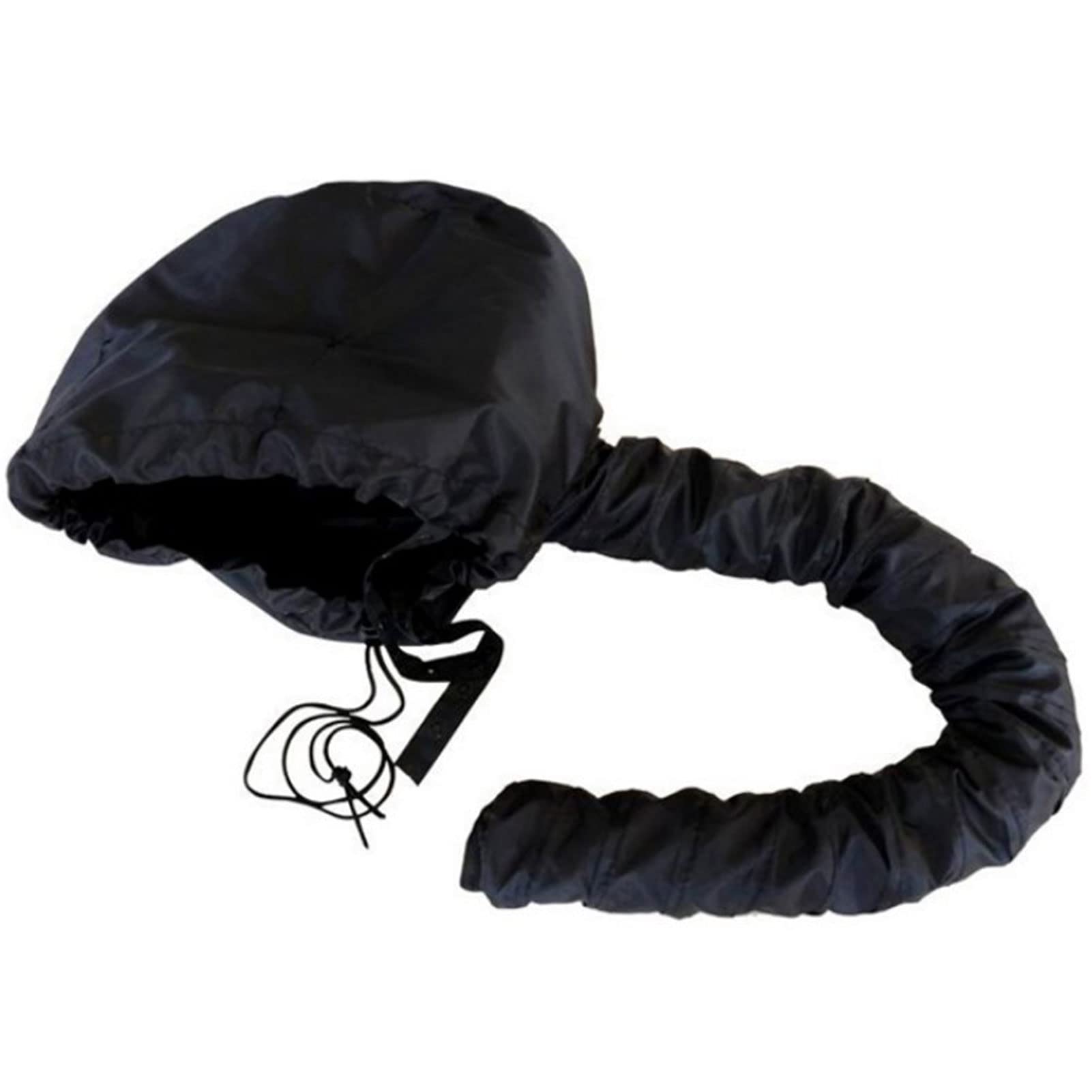 EZIIS Soulta Satin Diffuser Drying Cap,Deep Uniform Heating Cap,Used for Hair Styling, Deep Conditioning and Dryer Curly Hair,Speed Up Full Hair Drying for All Head Shapes (Black)