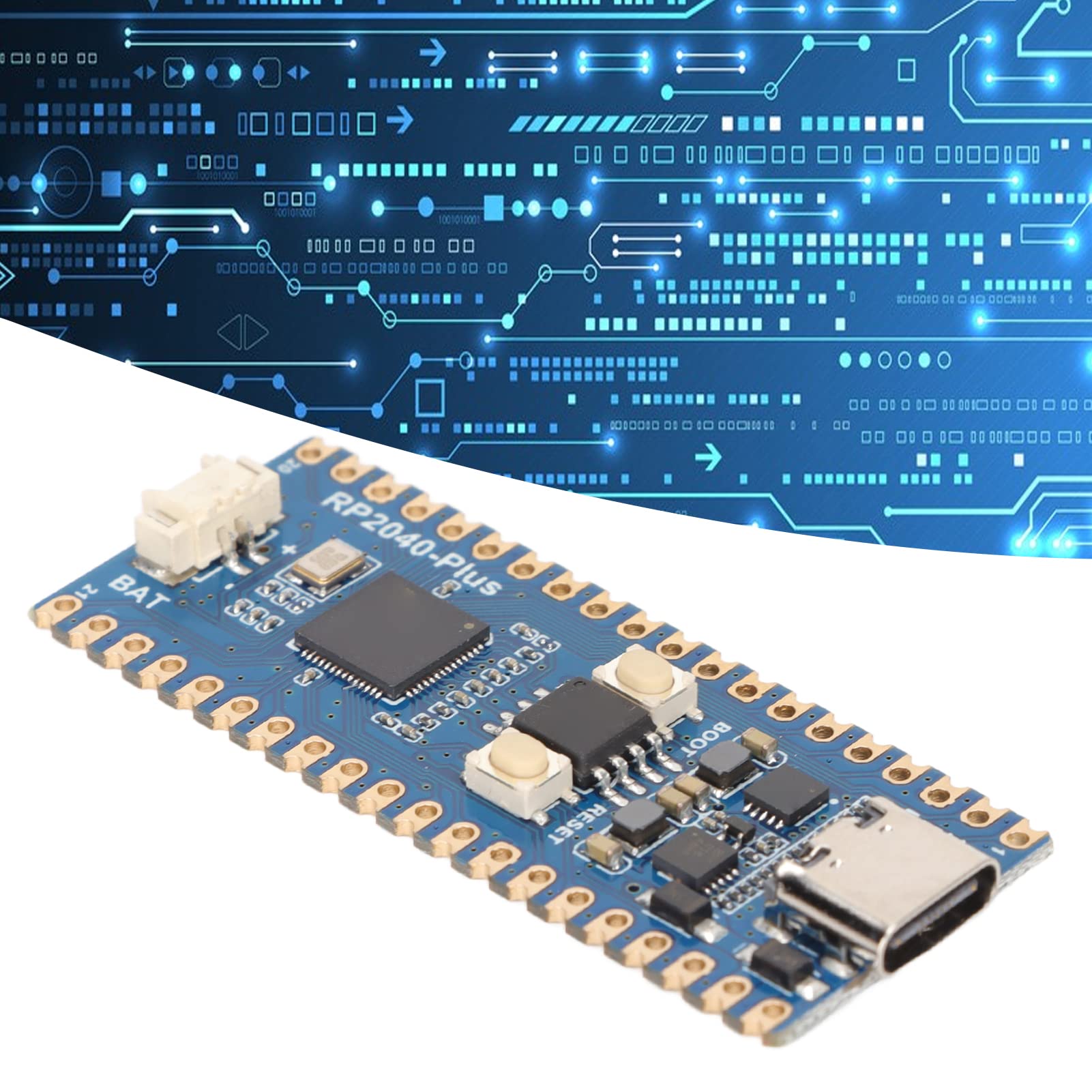 Jeanoko Development Board, PCB Material Type C Interface Type C Development Board Programmable 26 Pins for Computer