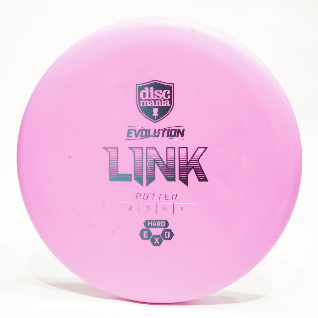 Discmania Evolution Link (EXO Hard) Putter & Approach Golf Disc, Pick Weight/Color [Stamp & Exact Color May Vary] White 173-174 Grams