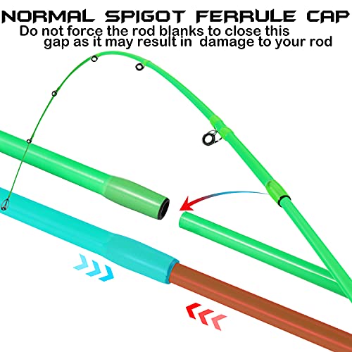 One Bass Fishing Rod and Reel Combo, Baitcasting Combo with SuperPolymer Handle- Green-1.8M -Right Handed
