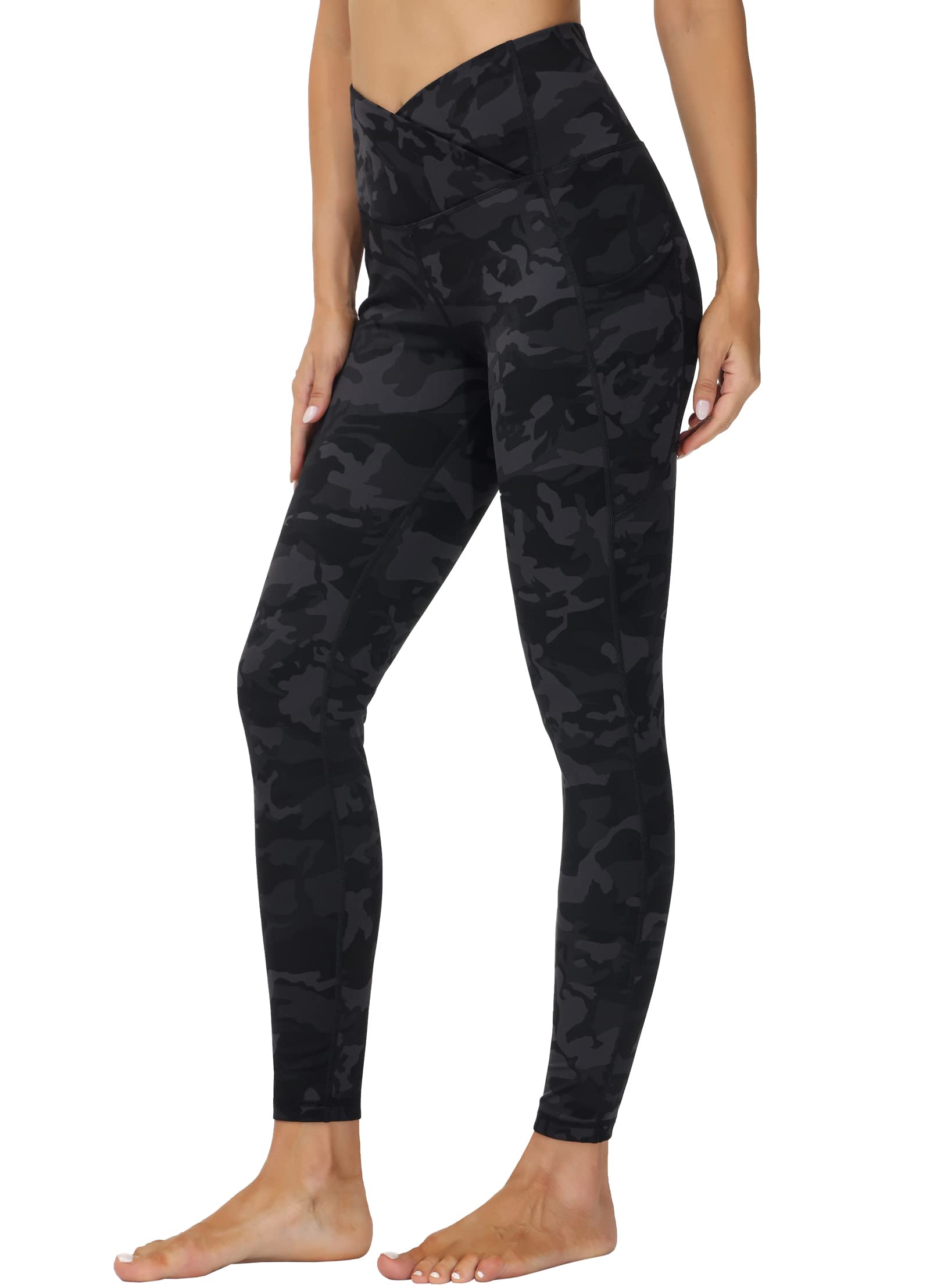 Dragon Fit High Waist Yoga Pants for Women Butt Lifting Gym Workout Running Leggings with Pockets