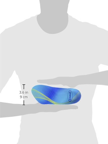 Dr. Scholl's Massaging Gel BASIC Insoles (Men's 8-12, Women's 6-10) // 3/4 Foot Length Fits Easily in Shoes
