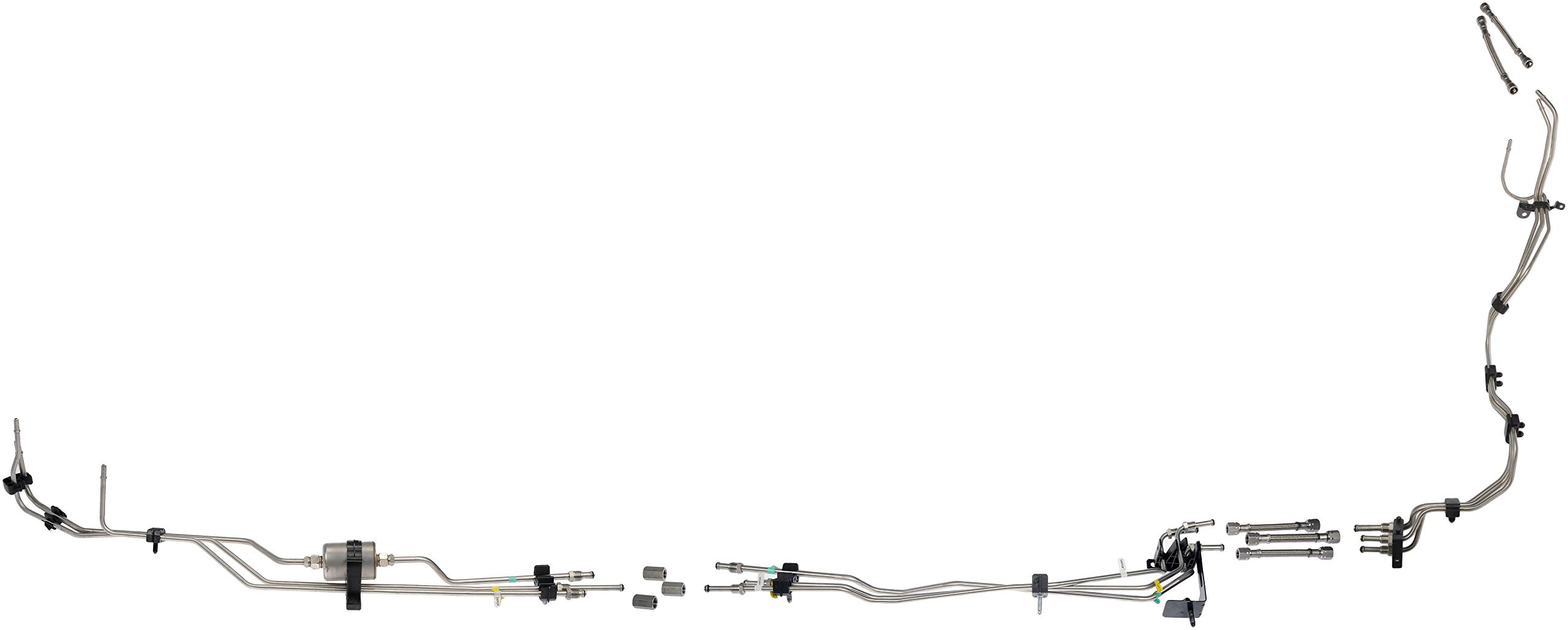 Dorman 919-871 Front Stainless Steel Fuel Line Kit Compatible with Select Chevrolet / GMC Models (OE FIX)