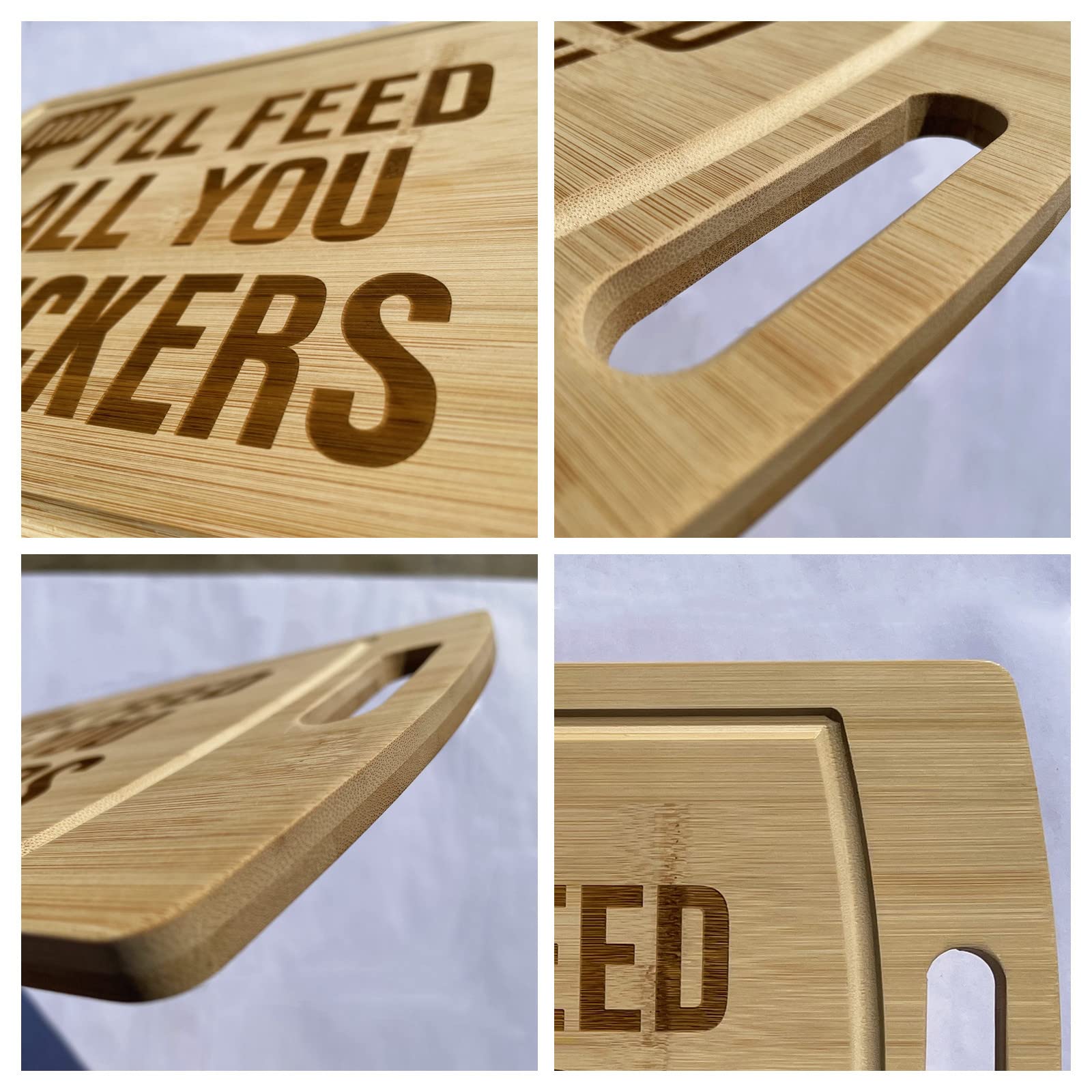 Funny, Cutting Boards, Charcuterie Board, Chopping Board, Personalized Cutting Boards, Laser Engraved, Bamboo Board, New Pattern (B-13" x 9")