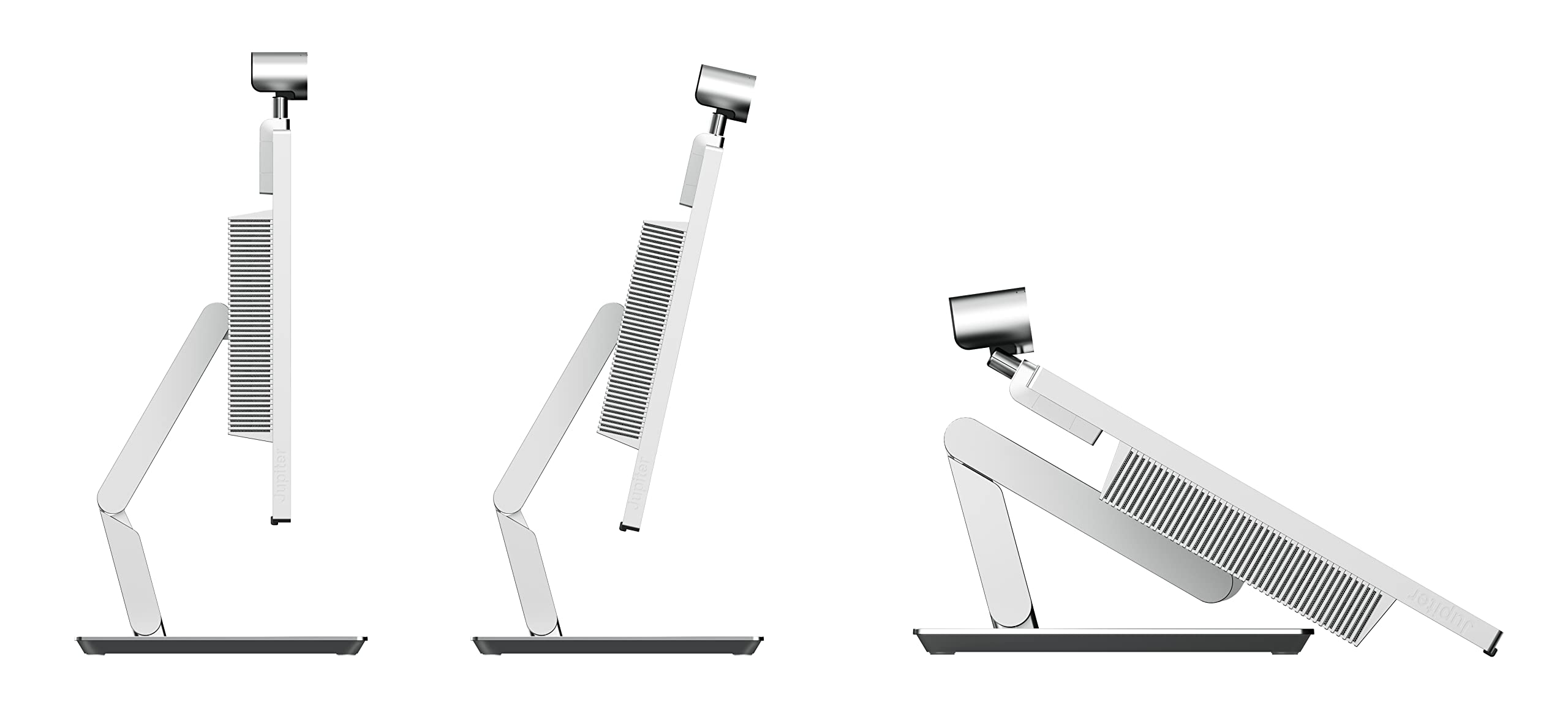 Jupiter Systems Pana 34, Touch Interactive 21:9 HDR Certified Desktop Monitor, 165hz Refresh Rate with FreeSync Premium, 1ms Response Time, 4k Rotating Webcam, Swivel Base and Drafting Stand