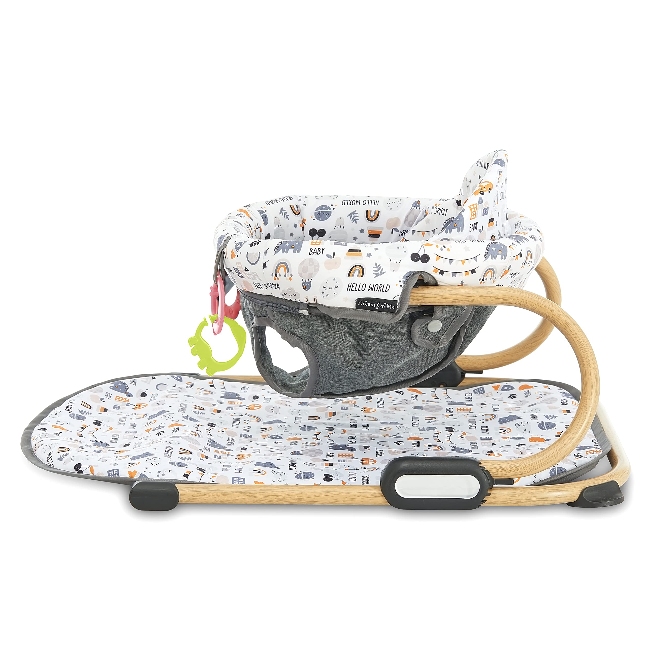 Dream On Me Snug N' Play Floor Seat, Hello World
