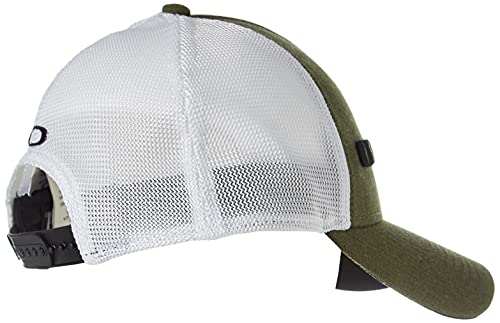 Oakley mens Heather New Era Hat baseball caps, Dark Brush, One Size US