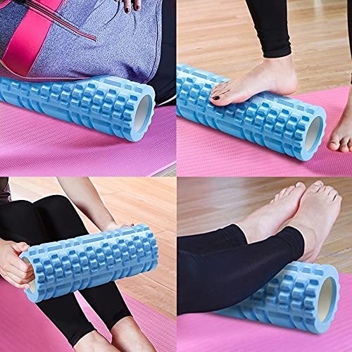 DEDOMON EVA Foam Roller, Muscle Training, Muscle Relaxation Training, Muscle Recovery, Pre and Post Workout, Massage Roller, Men, Woman