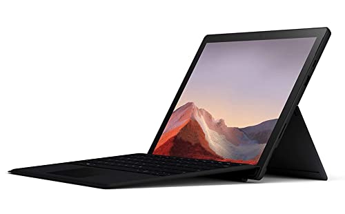 NEW Microsoft Surface Pro 7 12.3" Touch-Screen - Intel Core i5 - 8GB Memory - 256GB Solid State Drive (Latest Model) Platinum with Black Type Cover (Renewed)