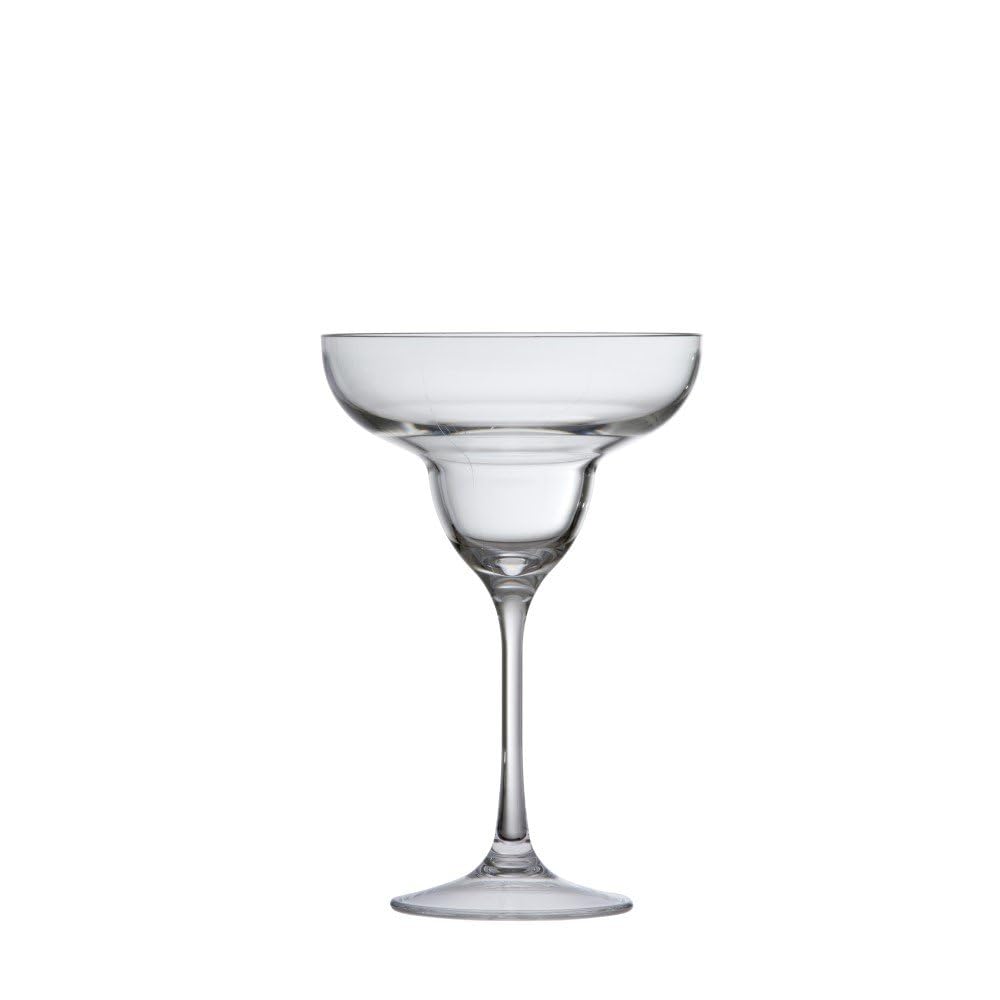 Fortessa Outside Copolyester 10 Ounce Margarita Glass, Set of 6