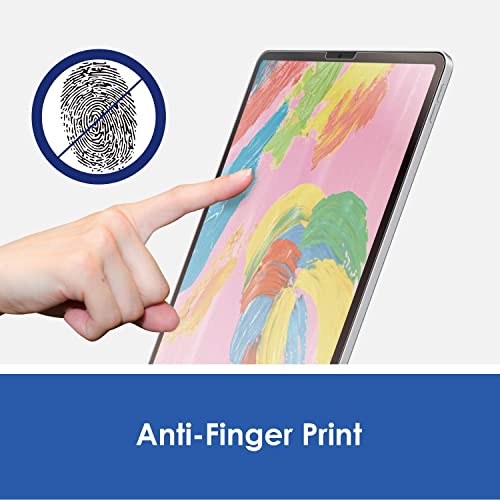 ELECOM Detachable Pencil Feel Screen Protector -Nano Suction Finish-, Smooth type, Japan Made, Drawing/Notetaking/Anti-glare, Galaxy Tab S7 FE (TBG211FLNSPLL-W)