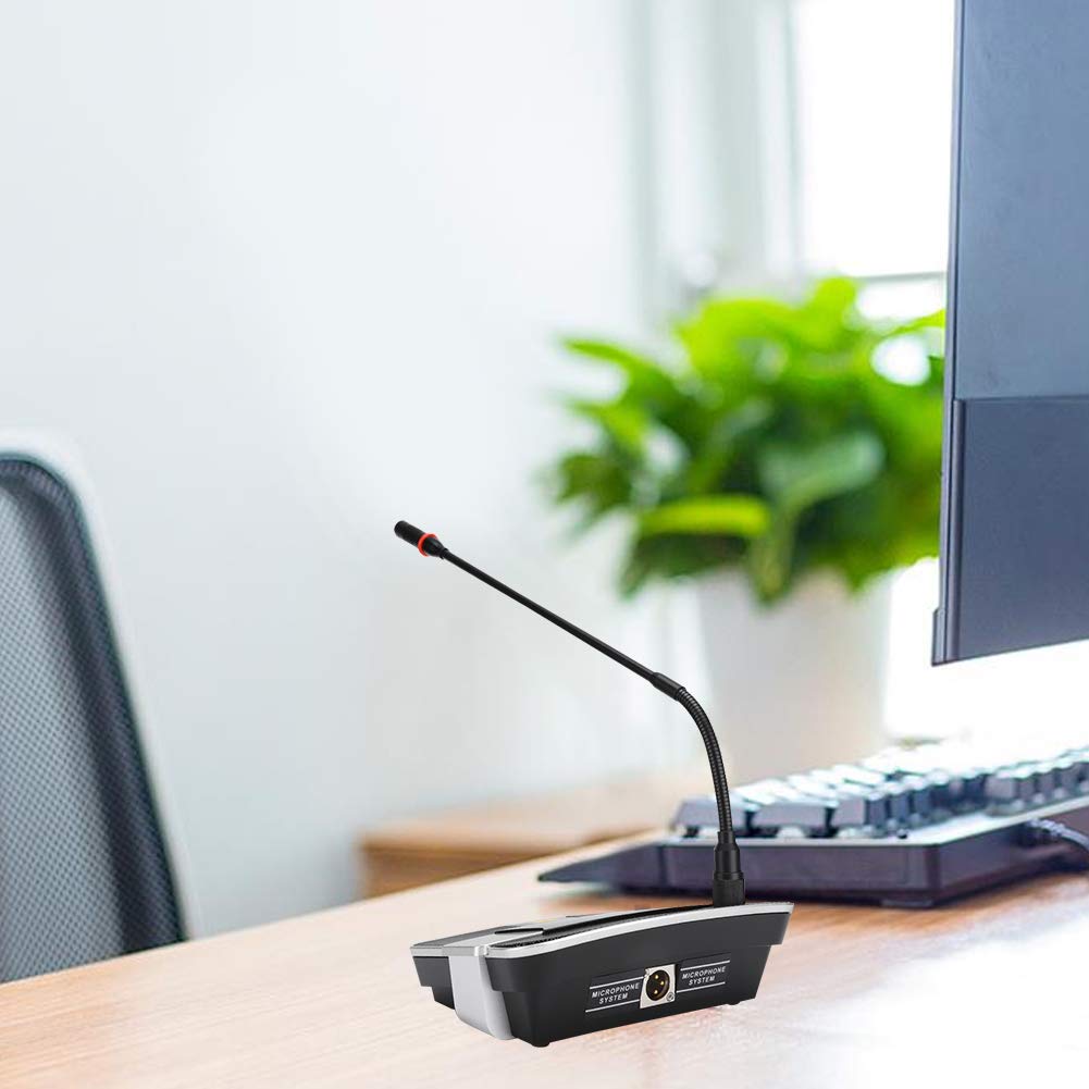 Esenlong Professional Desktop Adjustable Uni- Directional Condenser Microphone for Conference Meeting