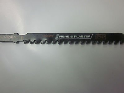 HM/CT 5pc T-SHANK SPECIAL FIBRE & PLASTER 6-tpi 4" CARBIDE JIGSAW BLADES T141HM