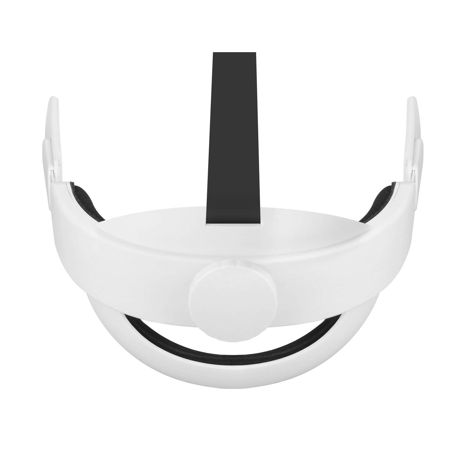 Esimen K5 Elite Strap for Oculus Quest 2 Head Cushion, Replacement Adjustable Head Strap Enhanced Support and Comfort in VR (White)