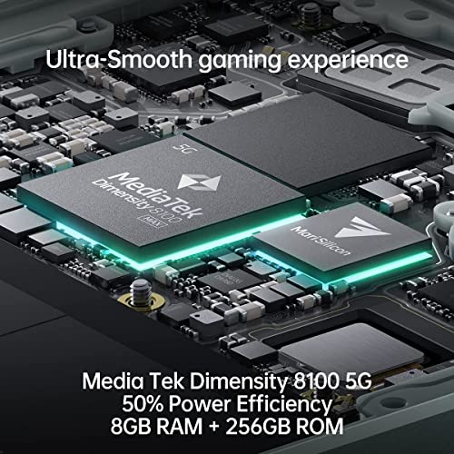 OPPO Reno 8 Pro Dual-Sim 256GB ROM + 8GB RAM (GSM only | No CDMA) Factory Unlocked 5G Smartphone (Glazed Black) - International Version