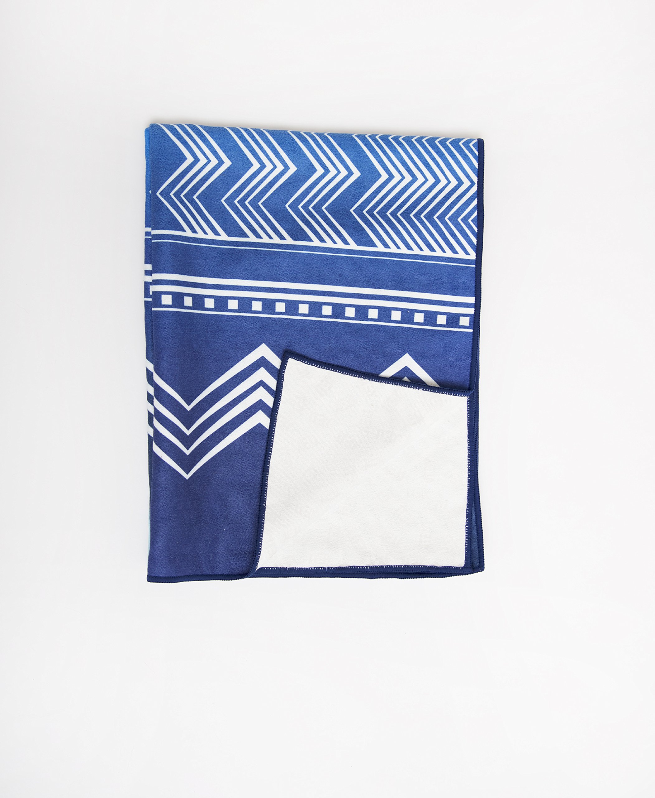 YETI YOGA - The Diamond Yoga Towel, Lightweight Slip-Free Yoga Mat Towel, 100% Microfiber