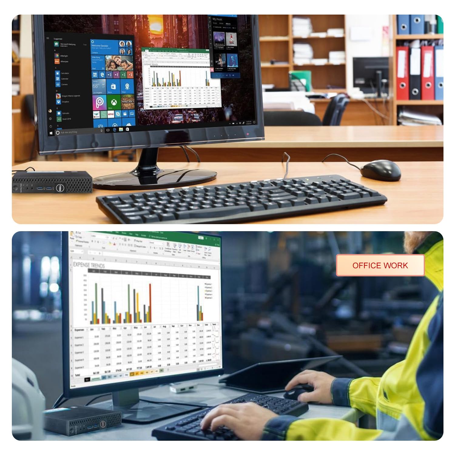 Dell OptiPlex 3060 Mini PC Windows 11 Mini Computers,i5-8600T 6 Core 2.3GHz Up to 3.7GHz,32GB Ram 512GB M.2 NVMe SSD,Intel AX200 Built-in WiFi 6 Bluetooth 5.2,Refurbished Desktop (Renewed)