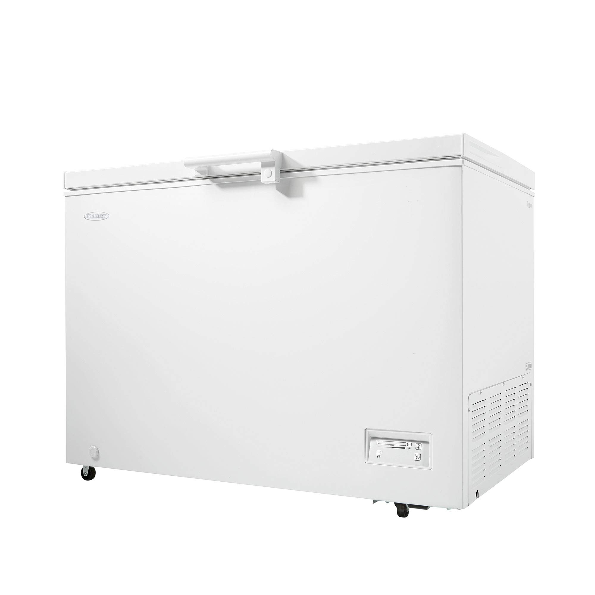 Danby DCFM110B1WDB 11 Cubic Feet Large Sized Freestanding Freezer Storage Chest with Manual Defrost for Kitchen, Basement, or Garage, White