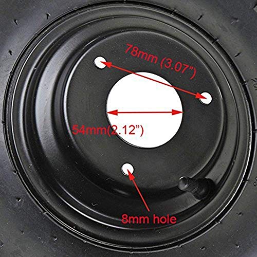 TDPRO Pack of 2 13x5.00-6 Tire For ATV Quad Go Kart 4 wheelers