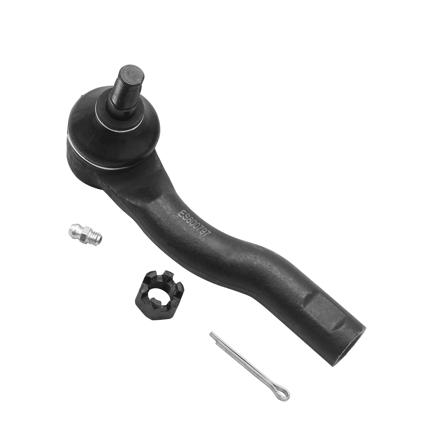 Detroit Axle - 4 Front Tie Rods for 2010 2011 2012 Ford Fusion 2.5L & 3.0L, Mercury Milan, Inner & Outer Tie Rod Ends Replacement