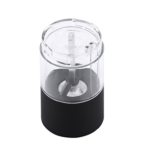 Grinder, Mini Electrical Automatic Portable Spice Crusher, Stainless Steel Pepper Grinder Mill for Kitchen