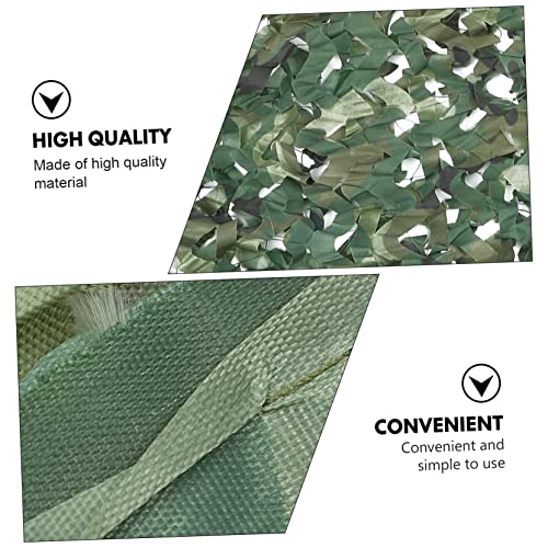 Yardwe 1pc Camouflage Camouflage Net Camo Mesh Hunting Blind Netting Shade Net Tarp Sunshade Mesh Nylon Camouflage Hunting Netting Camouflage Protective Nets Camouflage Netting Heavy Cs