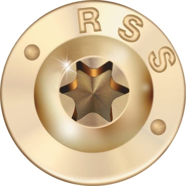 GRK 772691121370 Fasteners-96025 RSS-185 10 by 3-1/8-Inch Structural, 50 Screws per Package-772691121370, Gold, 50 Count