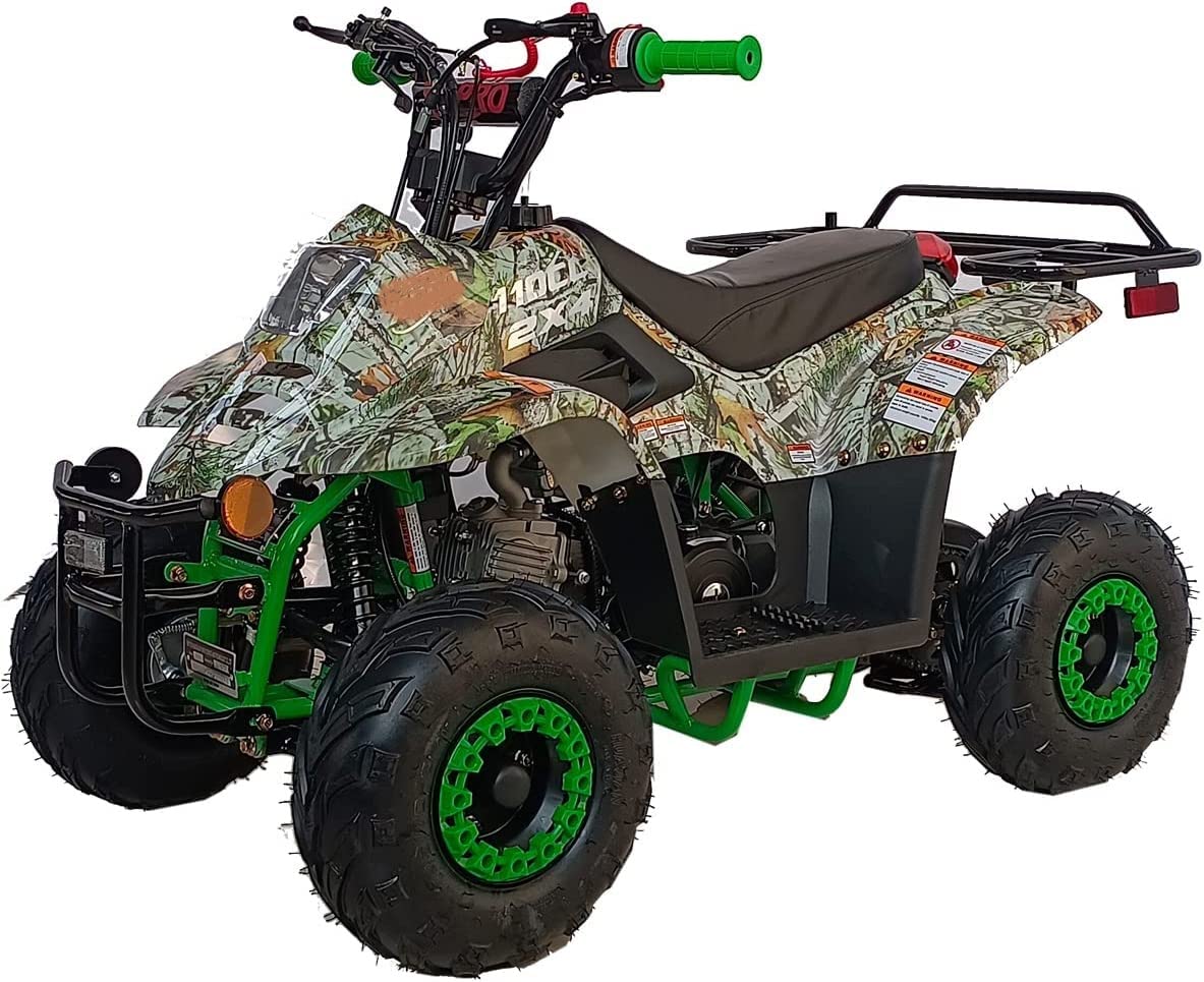 Taotao 110cc Four Wheelers 6" Tires Atvs Kids ATV Tree Camo