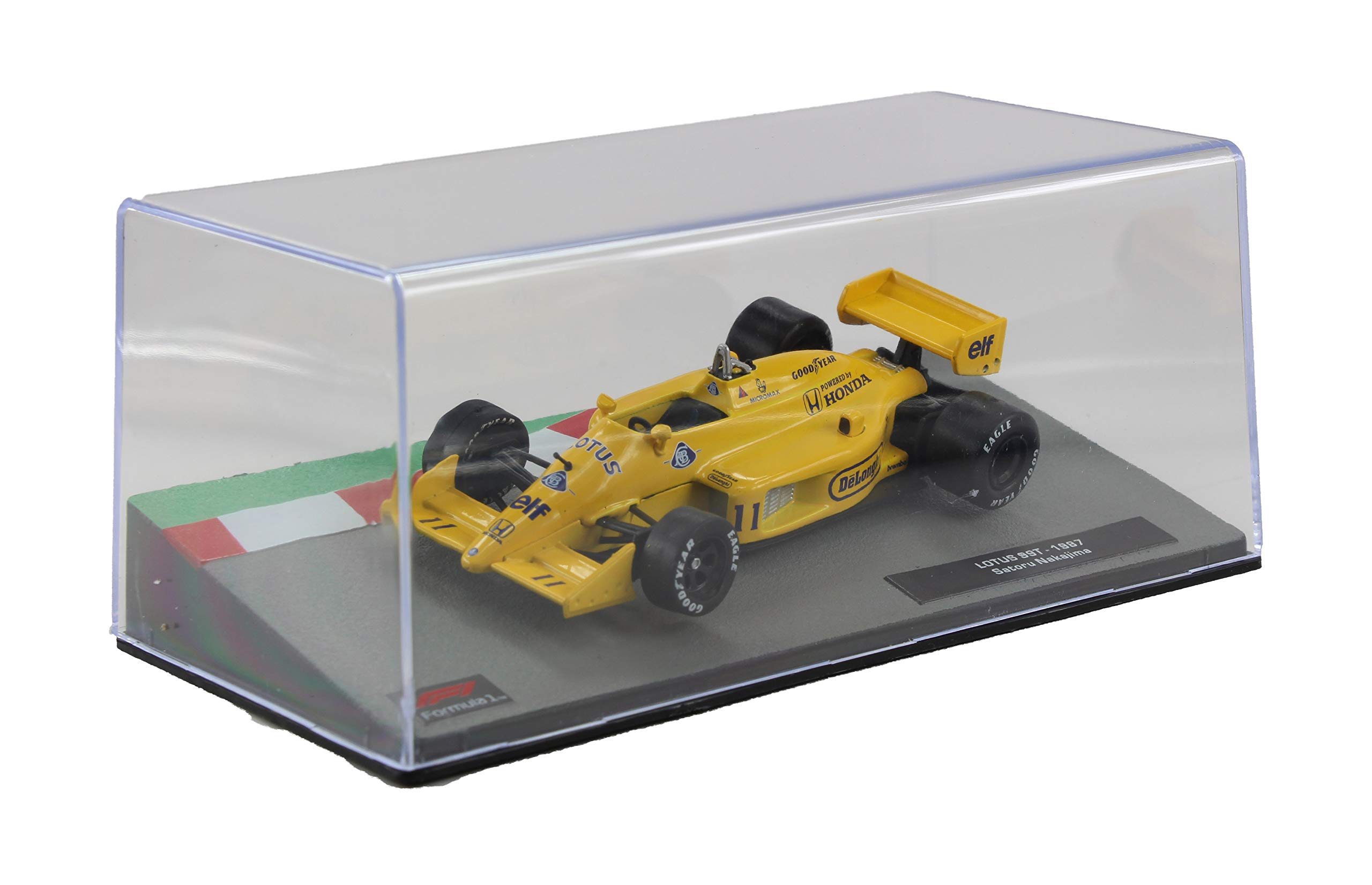 Deagostini Diecast 1:43 F1 Scale Model - Satoru Nakajima F1 Lotus 99T Race Car 1987