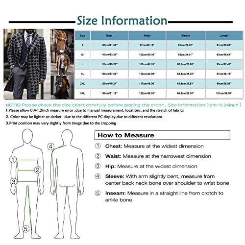 Ymosrh Mens Jackets with Hood Lightweight, Winter Coats for Men Jacket Suede Jackets Casual Men's British Style Solid Color Long Coat Fashionable Warm Woolen Overcoat Fur Rain Jacket (3XL, Black)