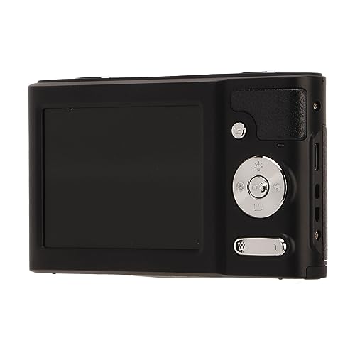 Digital Camera, 4K 58MP Vlogging Camera with 2.7 Inch TFT Screen, Timing Shooting, 16X Zoom Auto Focus Compact Digital Camera for Teens Students Beginners (Black)