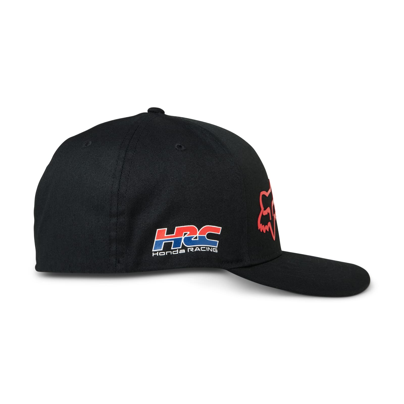 Fox Racing mens FOX X HONDA FLEXFIT HAT, Black, Large