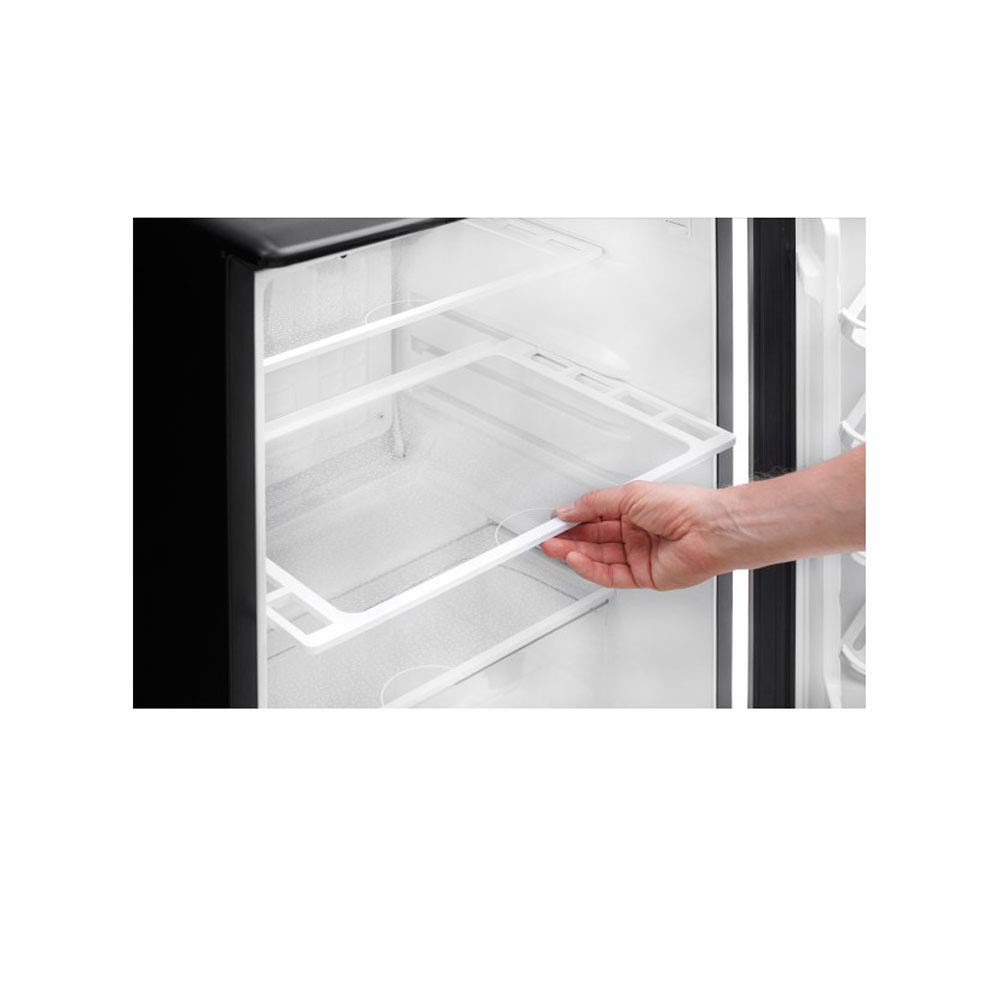 Danby 4.4 Cu. Ft. Compact Refrigerator, Black/Stainless Steel