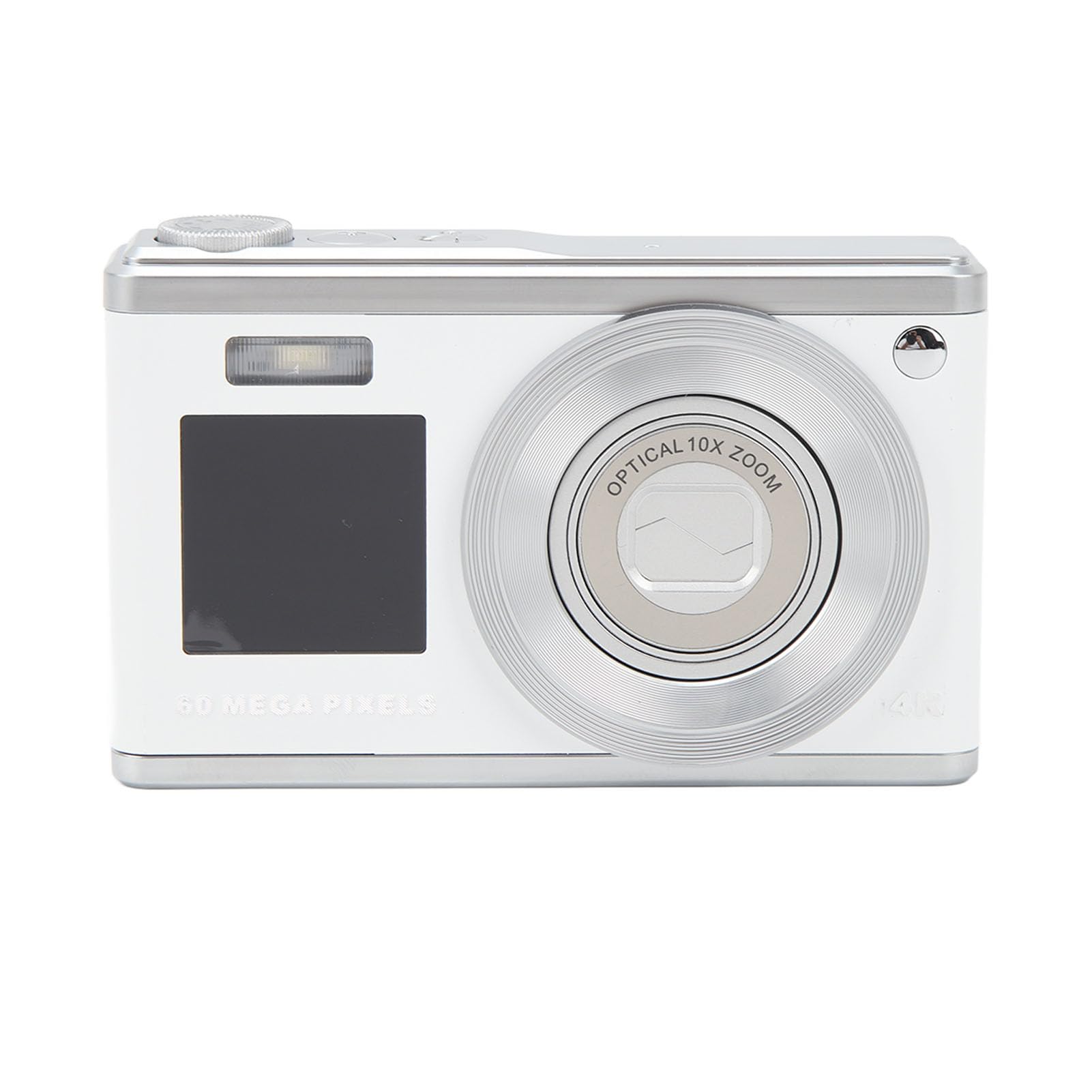 Digital Camera, 10X Optical Zoom 2.88in IPS Screen Vlogging Camera with Built in Fill Light, 750mAh Auto Focus Compact Portable Mini Cameras for Traveling Graduation Kids Teens