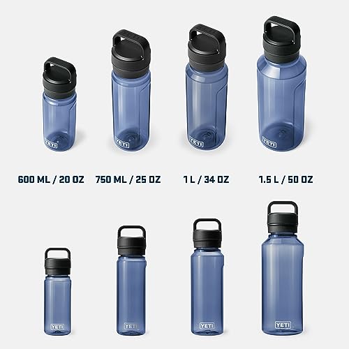 YETI Yonder 1L/34 oz Water Bottle with Yonder Chug Cap, Clear
