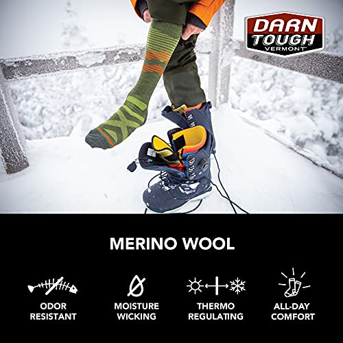Darn Tough Vermont Pennant OTC Ultra-Lightweight Charcoal MD (US 8-9.5)